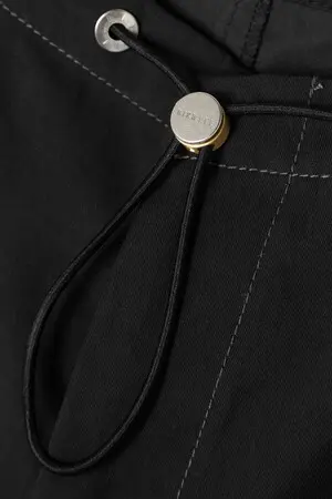 DION LEE Toggle Parachute Cottonblend Gabardine Straightleg Cargo Pants