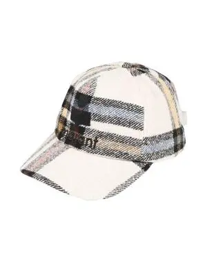 Isabel Marant Tartan Baseball Cap - White