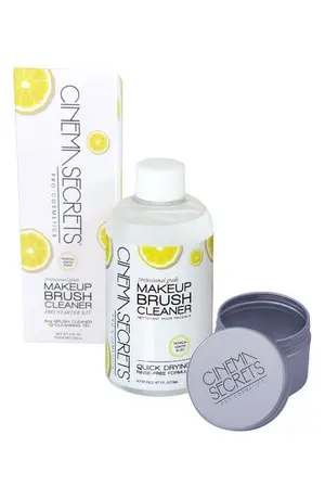 CINEMA SECRETS Professional Makeup Brush Cleaner Kit $28 Value - Lemon