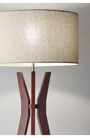 ADESSO Bedford Shelf Floor Lamp