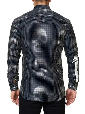 MACEOO Luxor Funky Skull Shirt
