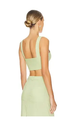 Amanda Uprichard Royston Crop Top