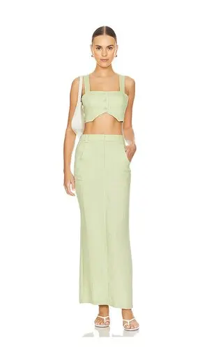 Amanda Uprichard Royston Crop Top