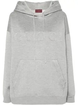 Gucci Textured Sweatshirts Hoodies For Women