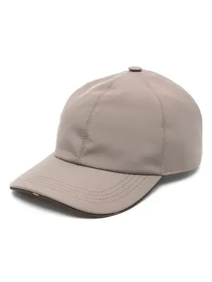 MOORER Logo-tag Cap - Grey