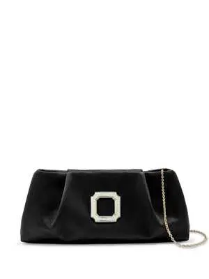 MALONE SOULIERS Vittoria Clutch - Black