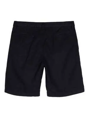 Massimo Alba Vela Pleat-detail Shorts - Blue