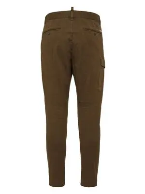 Dsquared2 Tapered Cargo Trousers - Brown