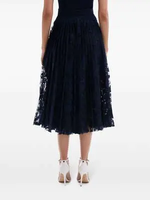 Oscar De La Renta Lace-detailing Midi Skirt