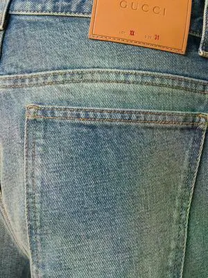 Gucci Stone-washed Jeans