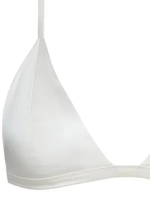 Kiki De Montparnasse Tous Les Jours Charmeuse Bra - Neutrals