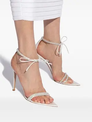 GIANVITO ROSSI Crystal-embellished 115mm Sandals