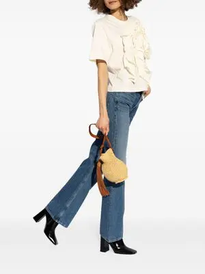 Ulla Johnson Aris Ruffle-detail T-shirt