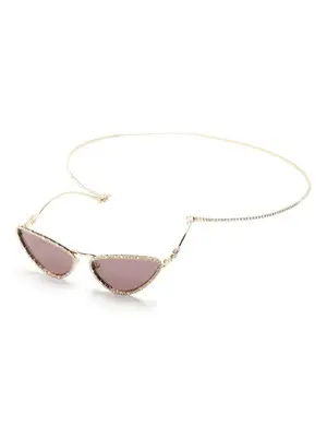 Gucci Interlocking G Cat-eye Sunglasses