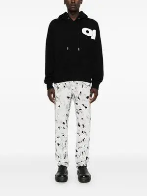 Off-White Shared Logo Cotton Hoodie