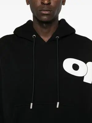 Off-White Shared Logo Cotton Hoodie