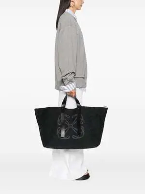 Off-White Large Denim Tote Bag