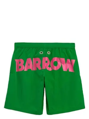 BARROW Logo-print Swim Shorts