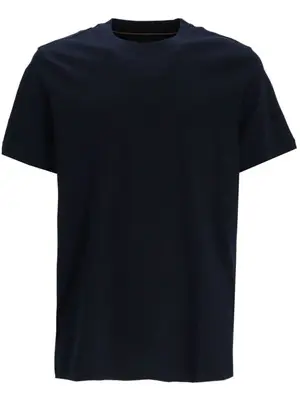BOSS Crew-neck Cotton T-shirt - Blue