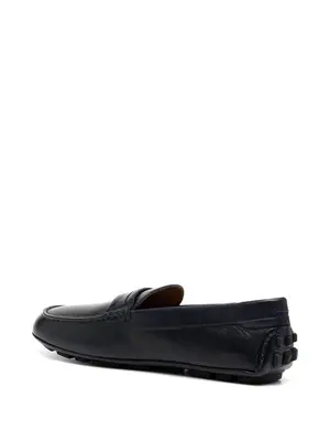 Bally Kerbs Leather Loafers - Blue