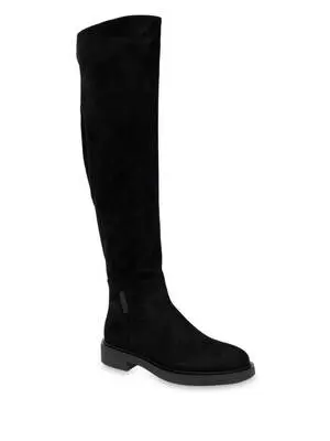 GIANVITO ROSSI Lexington Leather Boots - Black
