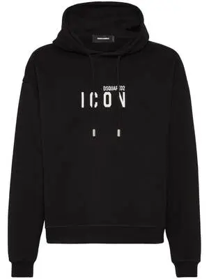 Dsquared2 Icon-print Drawstring Hoodie