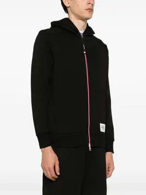 Moncler Appliqué Logo Zip Hoodie