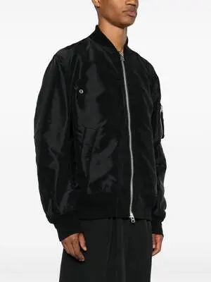 Sacai Zip-up Bomber Jacket - Black