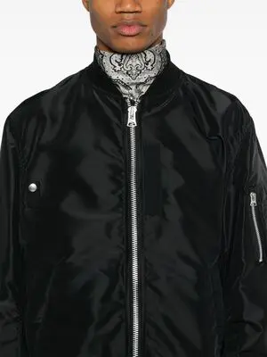Sacai Zip-up Bomber Jacket - Black