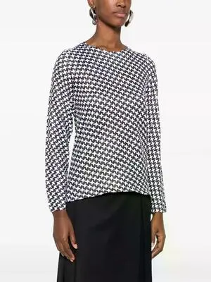 Comme Des Garçons Star-print Knitted T-shirt