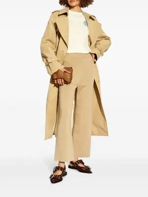 Kenzo Cut-out Double-breasted Trench Coat