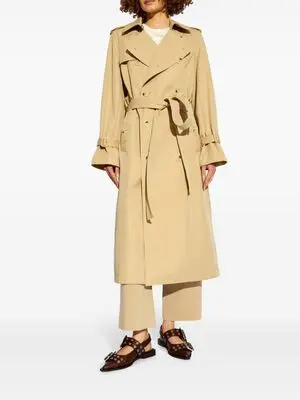 Kenzo Cut-out Double-breasted Trench Coat