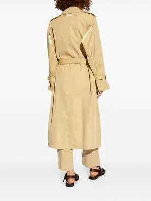 Kenzo Cut-out Double-breasted Trench Coat