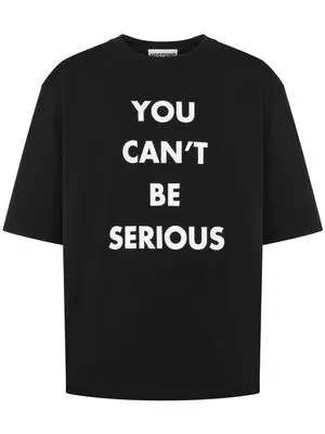 Moschino Graphic-print Cotton T-shirt