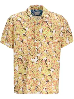 Paul Smith Bold Florals Shirt - Yellow