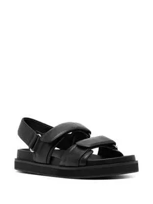 Senso Zina Leather Sandals - Black