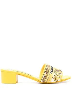 Dolce & Gabbana Embroidered Sandals For Women