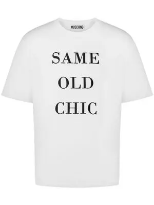 Moschino Graphic-print Cotton T-shirt