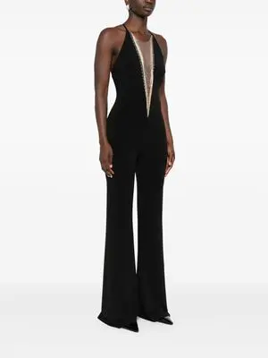 NISSA Plunging V-neck Jumpsuit