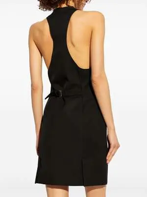 Dsquared2 V-neck Wool Dress