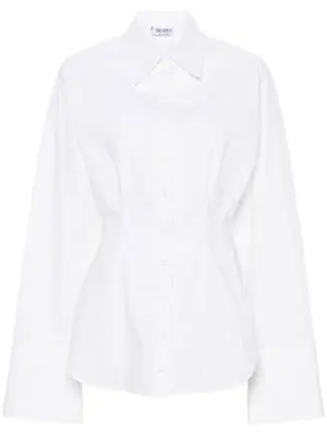 Attico Cotton Poplin Shirt - White