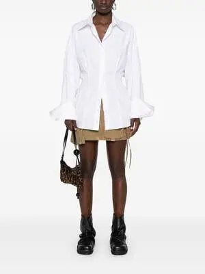 Attico Cotton Poplin Shirt - White