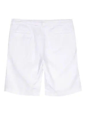 Massimo Alba Vela Pleat-detail Shorts - White