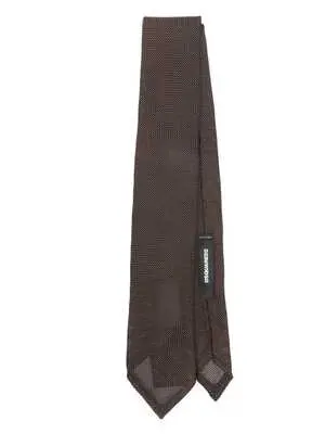 Dsquared2 Silk Tie - Brown