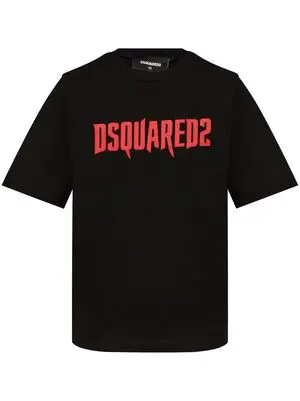 Dsquared2 Horror Logo T-shirt - Black