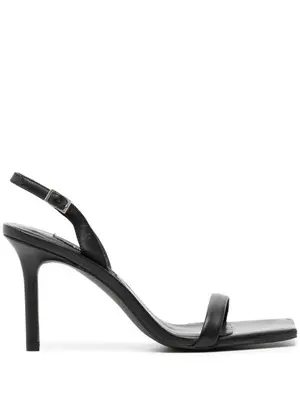 Senso 40mm Helena Leather Sandals - Black