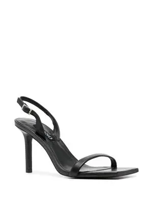 Senso 40mm Helena Leather Sandals - Black