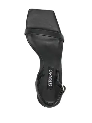 Senso 40mm Helena Leather Sandals - Black