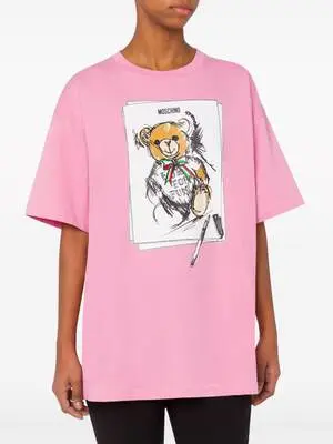 Moschino Teddy Bear Cotton T-shirt