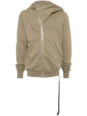 Rick Owens Lido Zip-Up Hoodie In Green - 45% Off | Editorialist